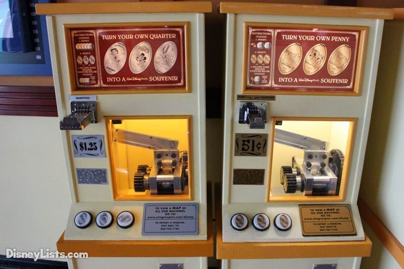 7 Tips Tricks For Pressed Pennies At Disney World DisneyLists