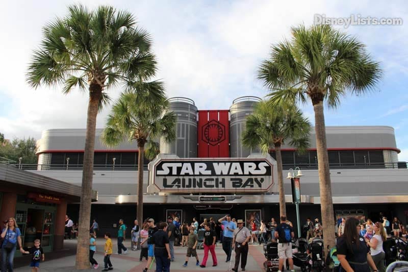Launch Bay Exterior – DisneyLists.com