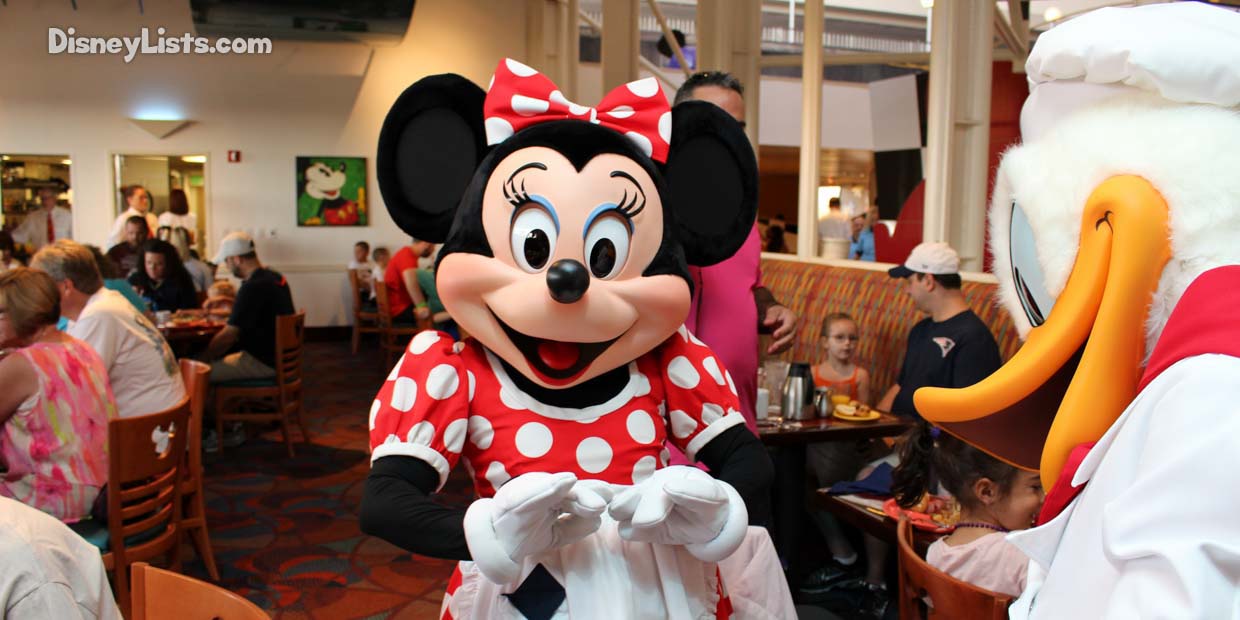 Featured-Minnie at Chef Mickey's – DisneyLists.com