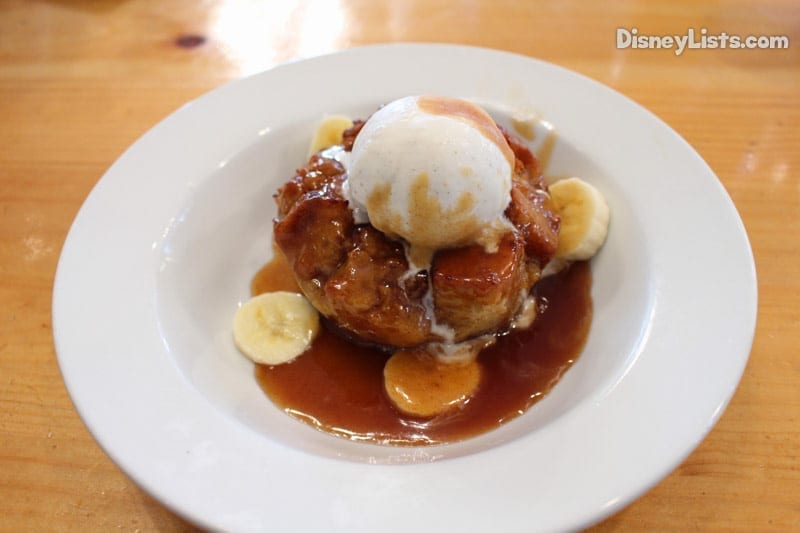 Olivia's Banana Bread Pudding Sundae – DisneyLists.com