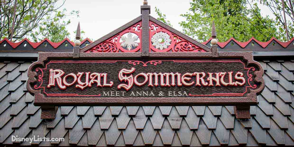 Anna & Elsa's Royal Sommerhus in Disney's Epcot – DisneyLists.com