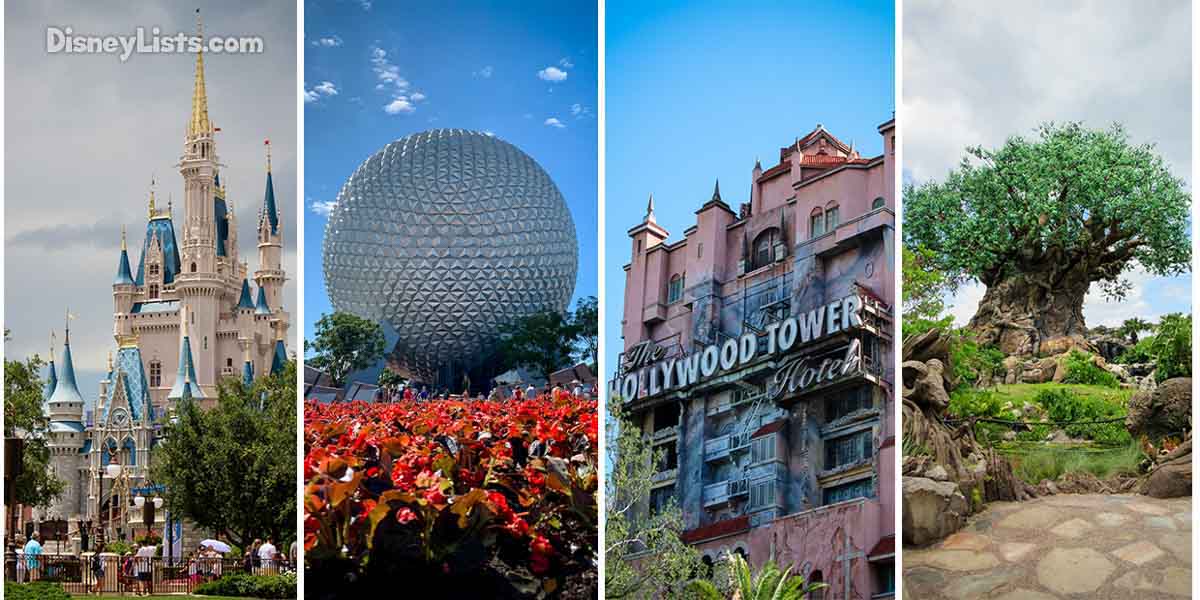 Complete List of Available Attractions & Experiences at Disney World ...