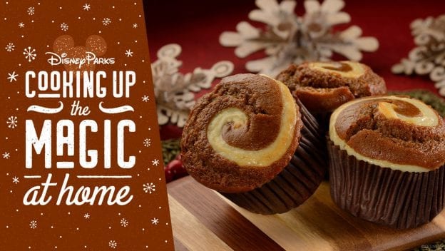 Disney Recipe: Disney Parks Gingerbread-Cream Cheese Muffin Recipe ...