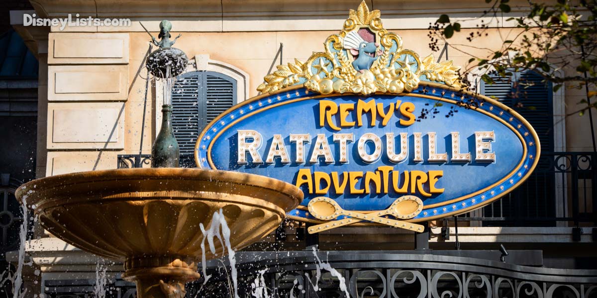 BREAKING NEWS: Disney to Drop Virtual Queue for Remy's Ratatouille ...