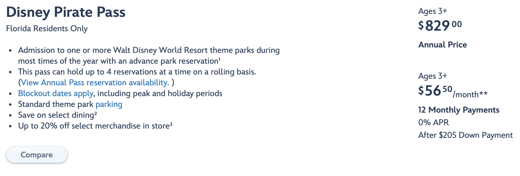 Pirate Pass- – DisneyLists.com