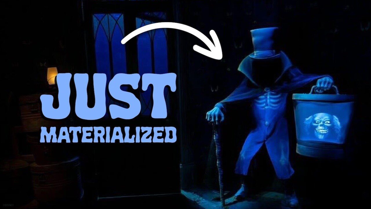 NEWS: Hatbox Ghost Materializes at the Haunted Mansion at Disney World ...