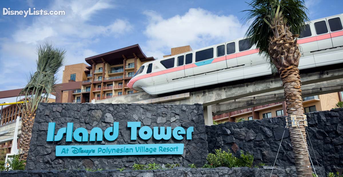 New DVC Island Tower at Disney's Polynesian Villas & Bungalows – 10 ...