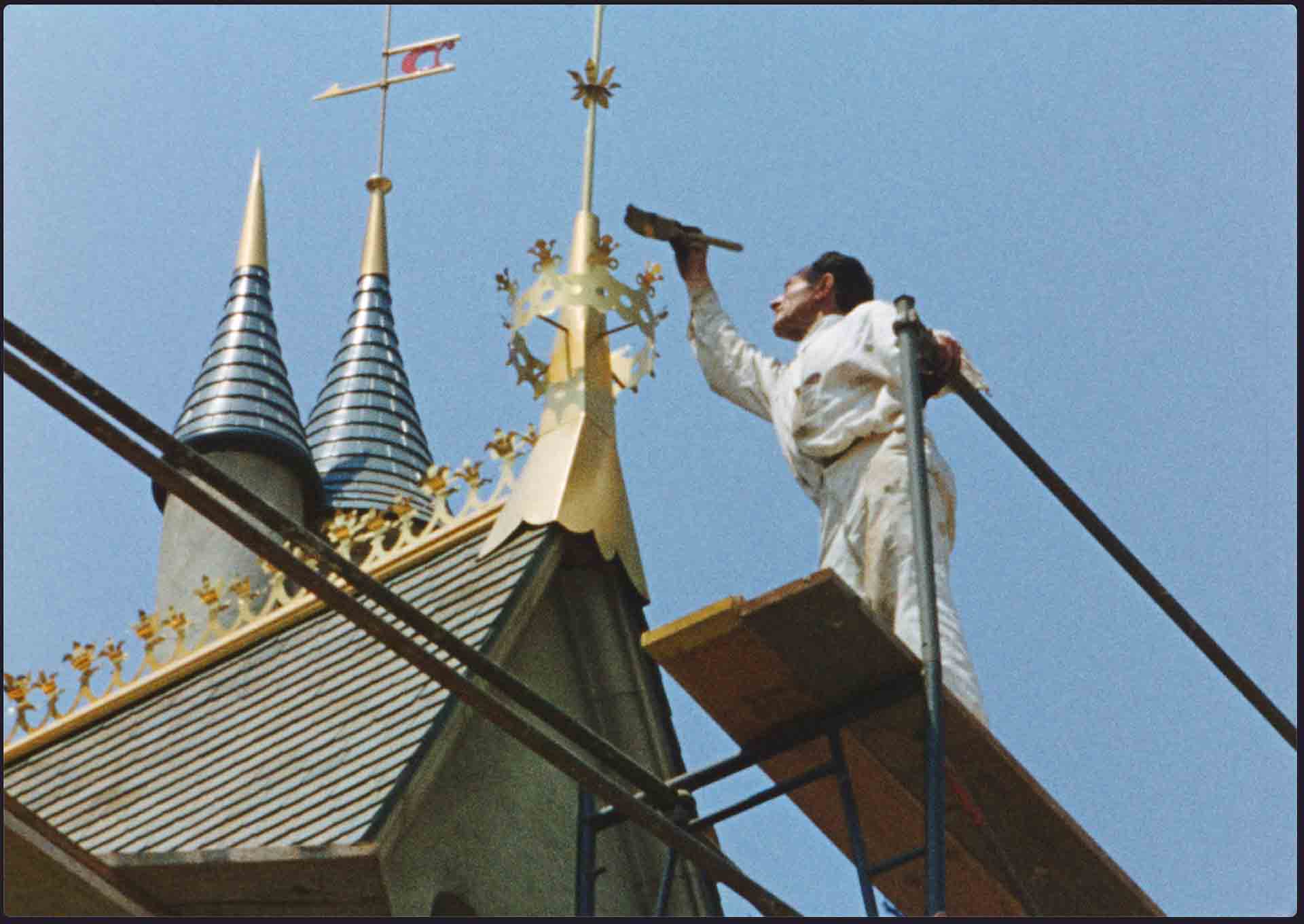 Sleeping Beauty Castle Turret Painting – DisneyLists.com