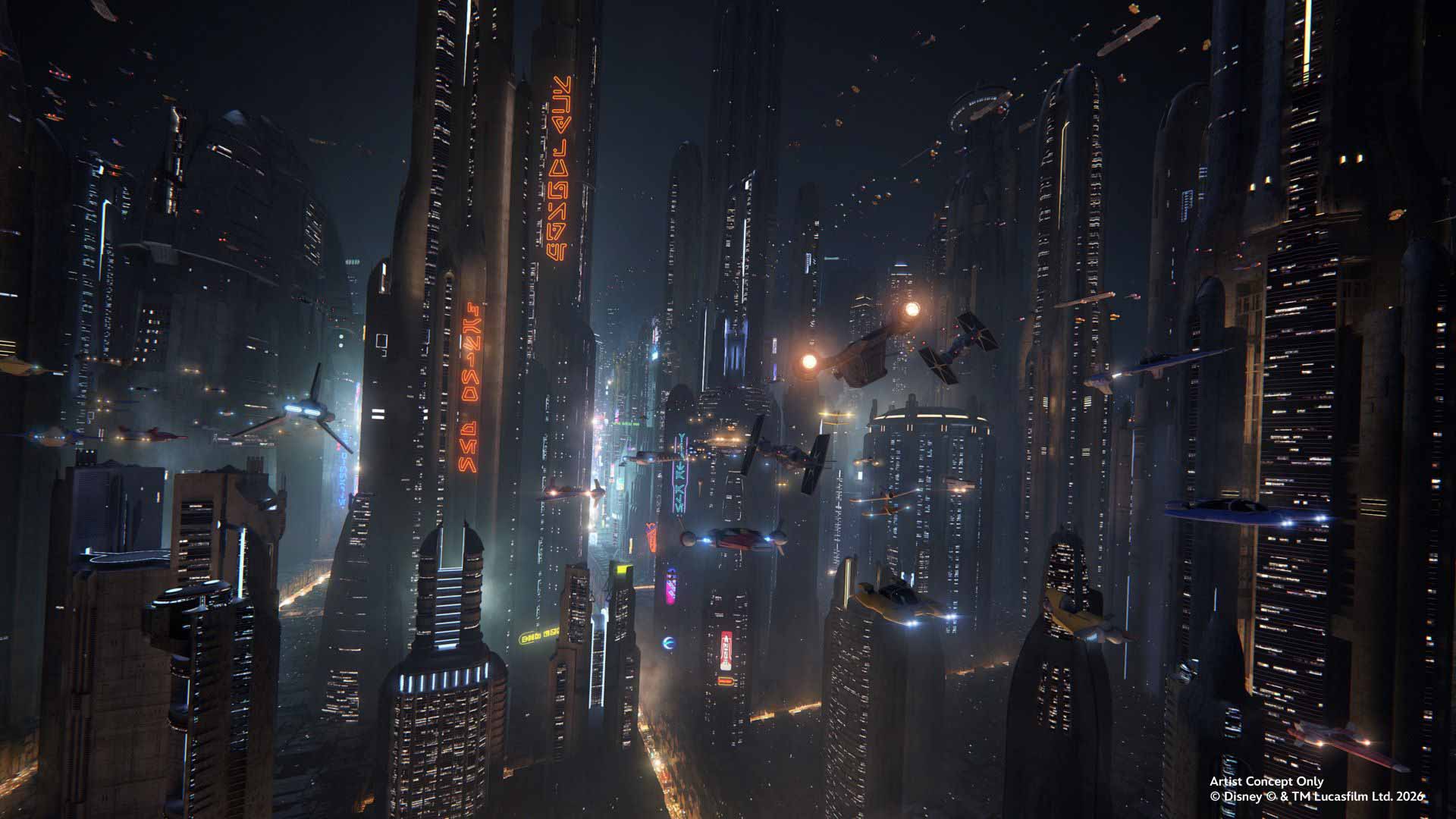 Coruscant-Millennium-Falcon – DisneyLists.com